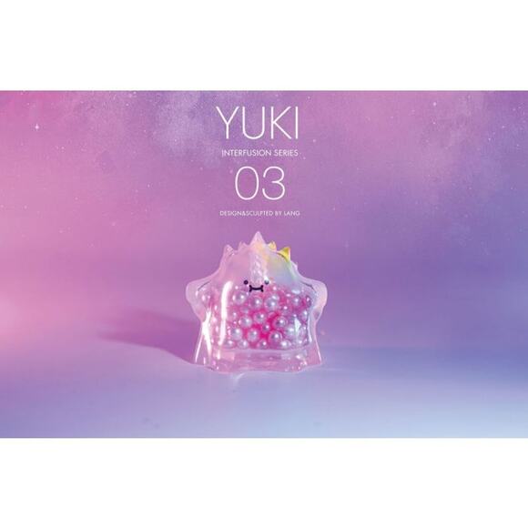 popmart | Toys | Pop Mart Yuki Evolution Series Gemstone Pink Mini ...